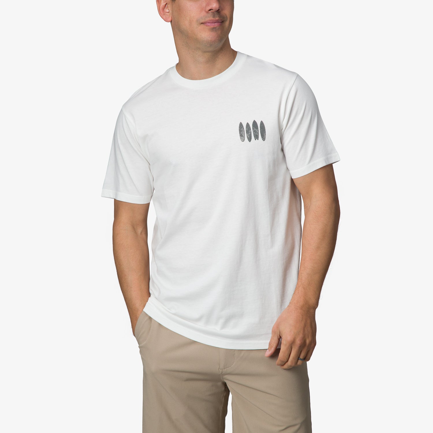 Reef Ss Tee Pettibon Marshmallow - Reef.eu